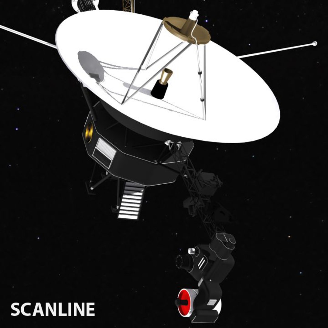 Nasa Satellite Astronomy 3d Obj