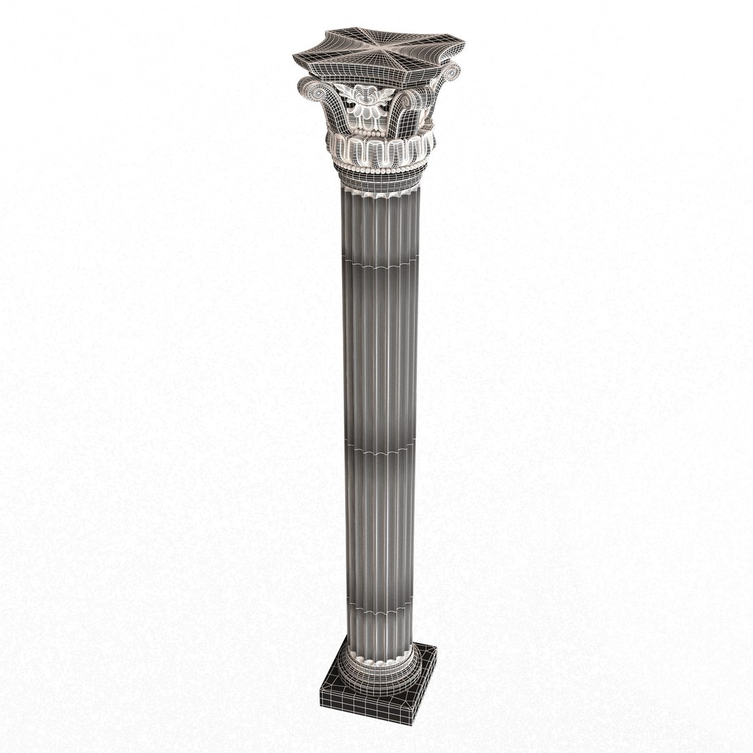 Column Capital 01003 3D Model - TurboSquid 2159081