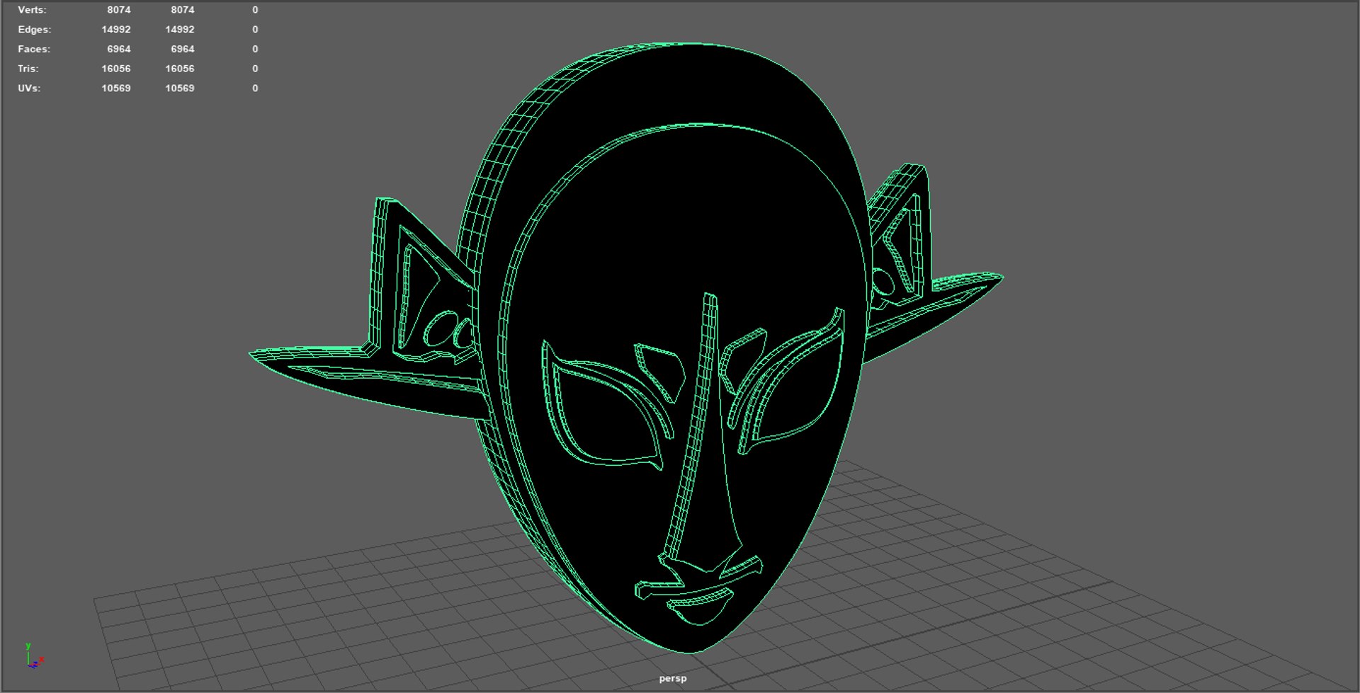 Zora Mask Zelda 3D Model - TurboSquid 1627066