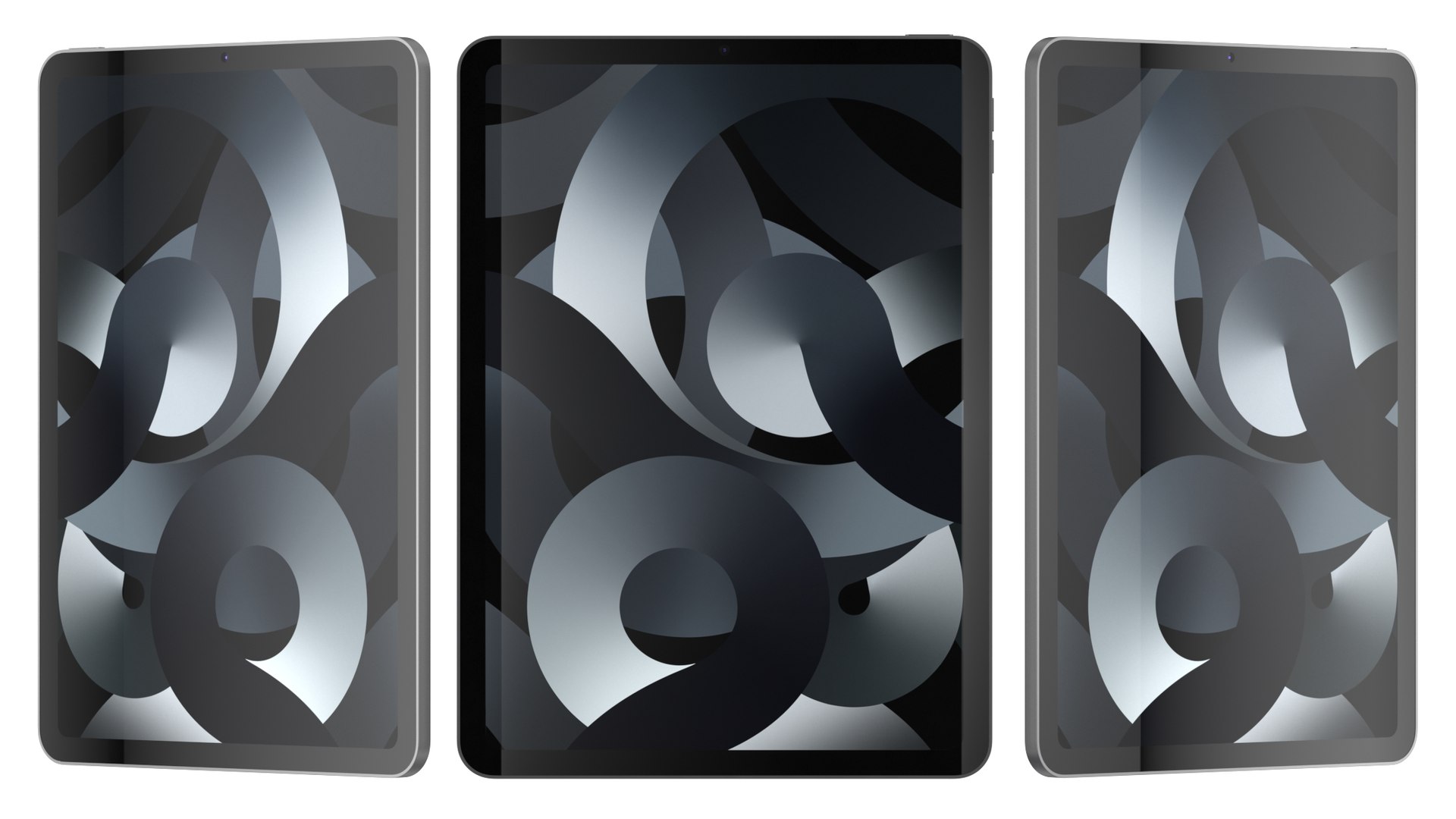 Apple IPad Air 2022 Gray 3D Model - TurboSquid 2115249