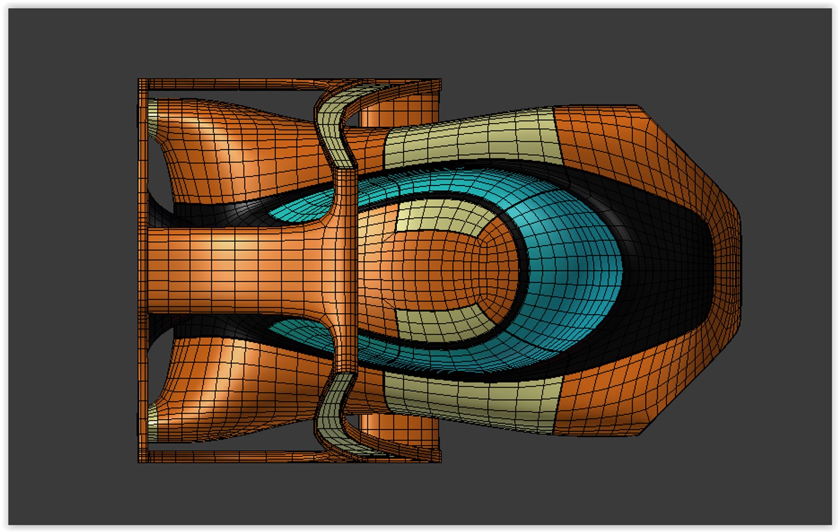 Fictional Hover Jet Car 3D Model - TurboSquid 1368246