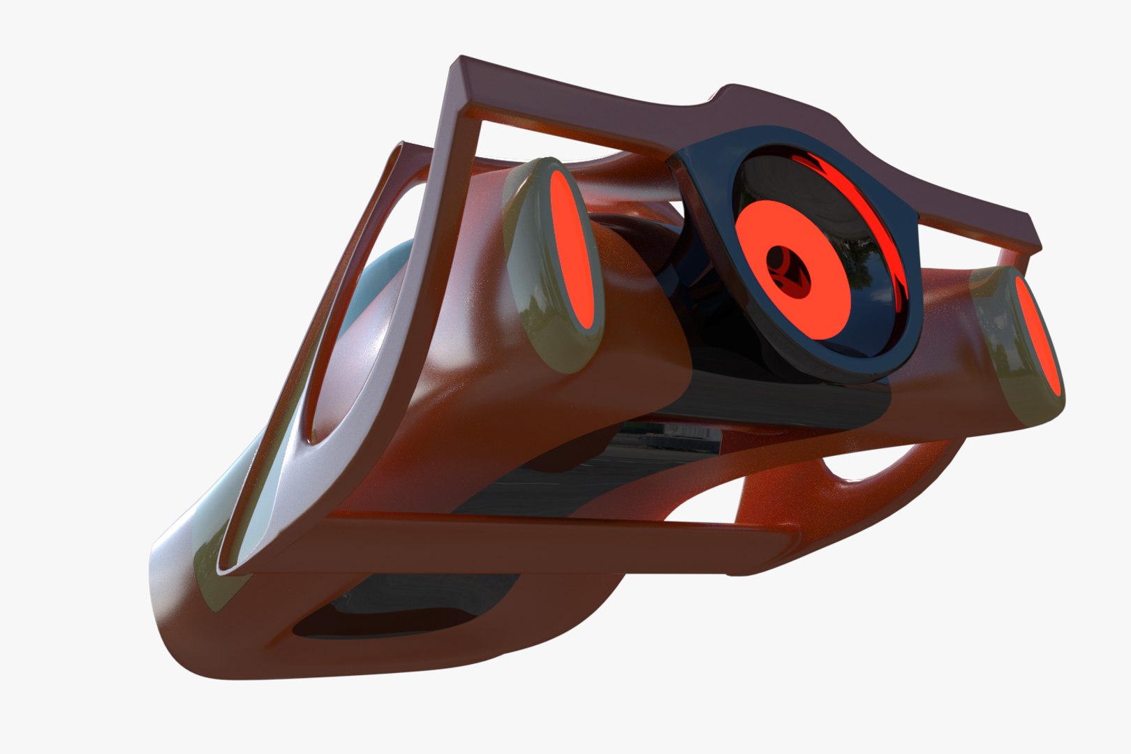 Fictional Hover Jet Car 3D Model - TurboSquid 1368246