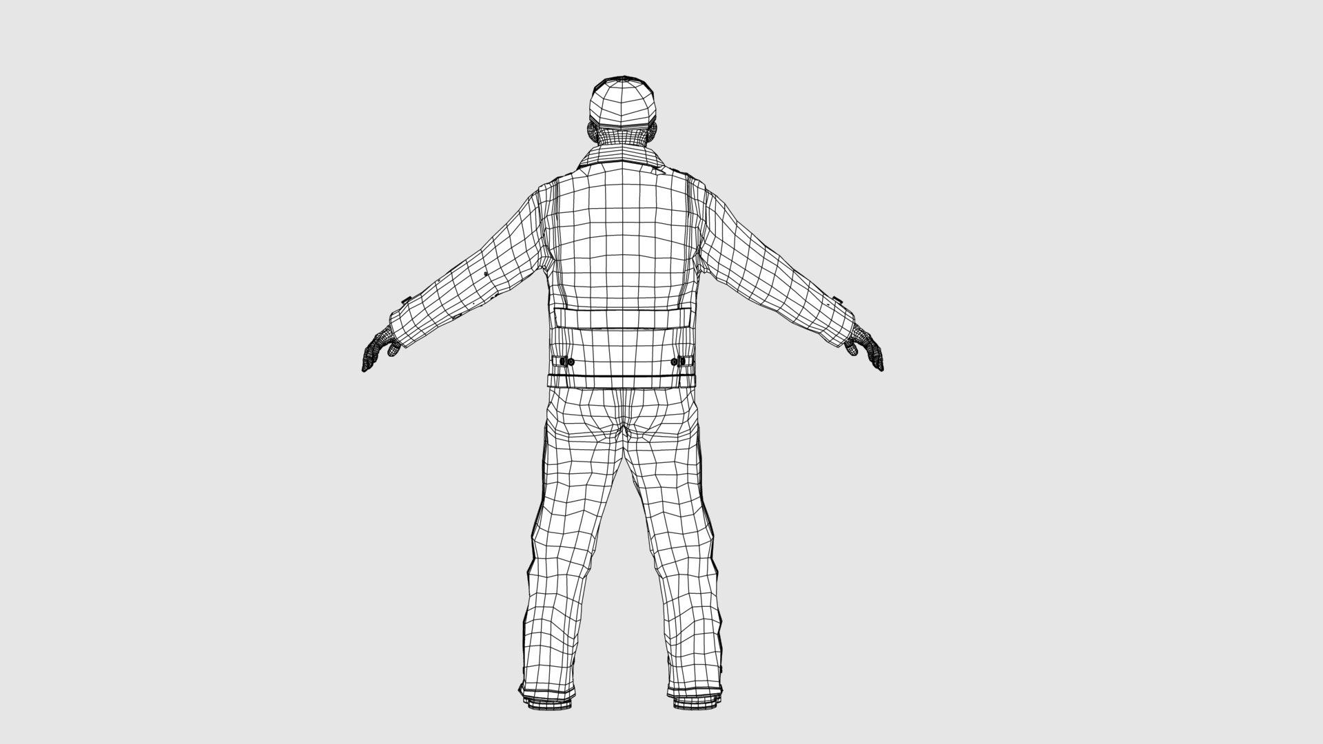 Man Character 3d Model