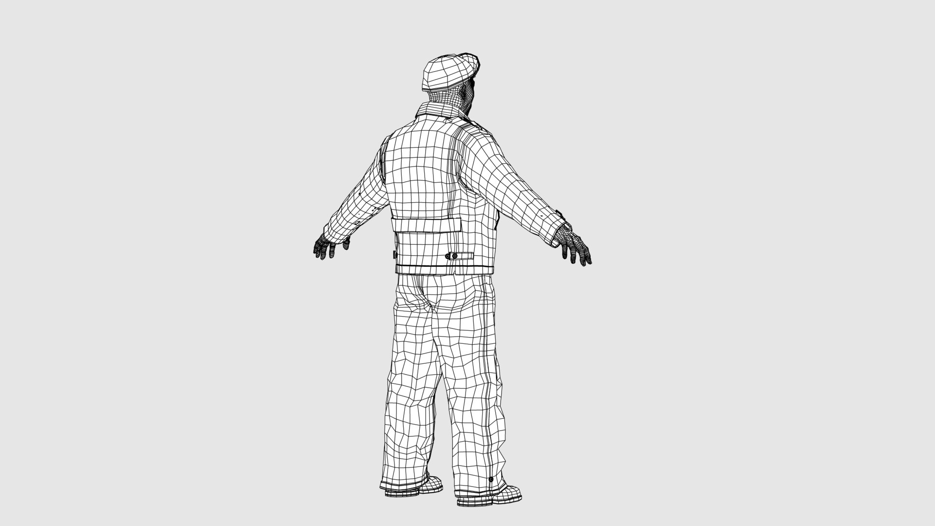 Man Character 3d Model