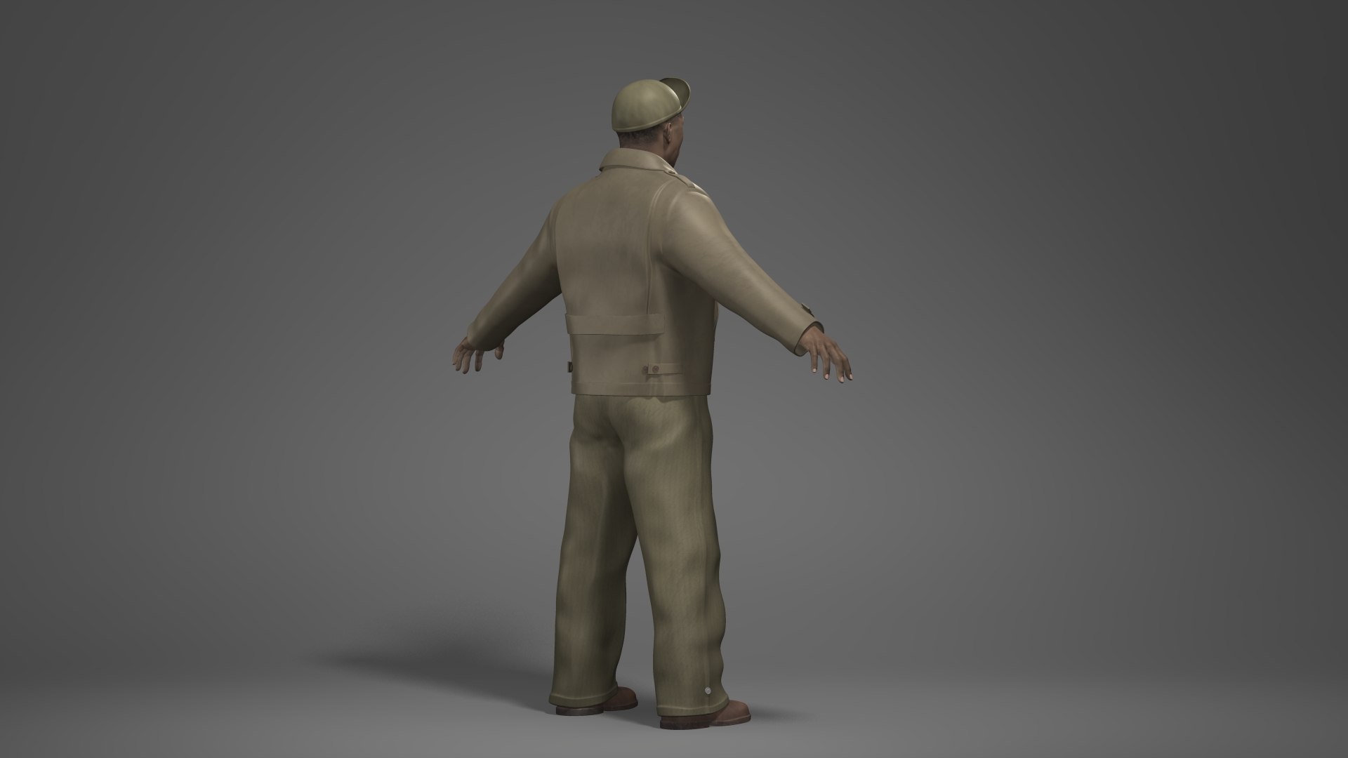 Man Character 3d Model