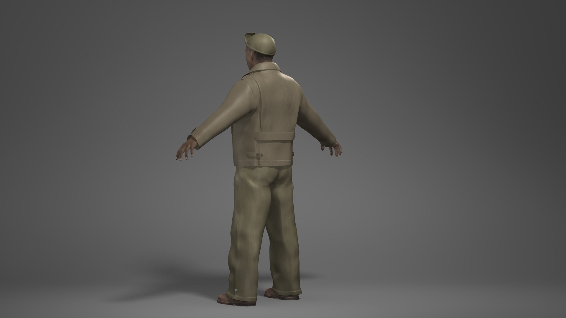 Man Character 3d Model
