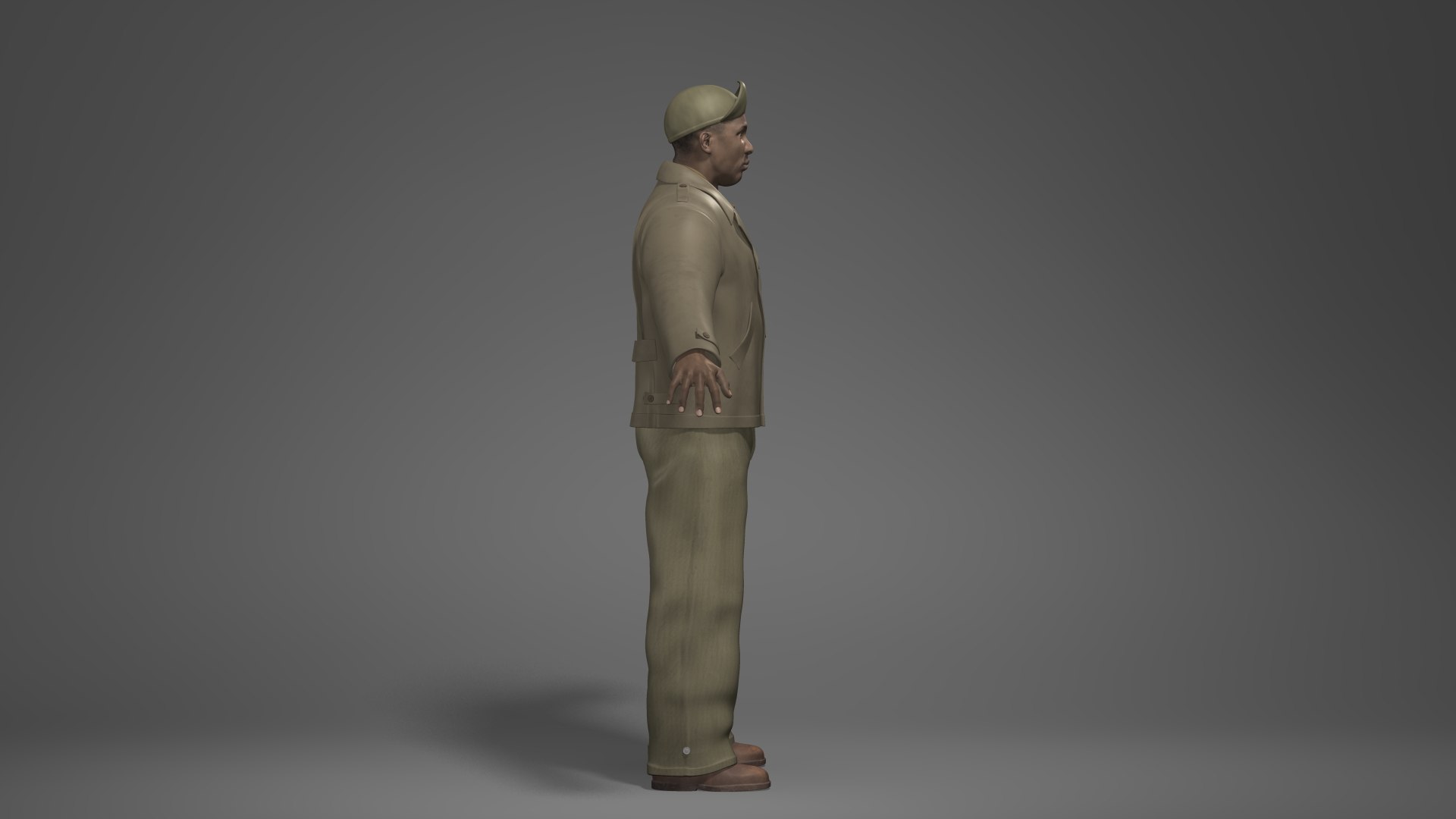 Man Character 3d Model