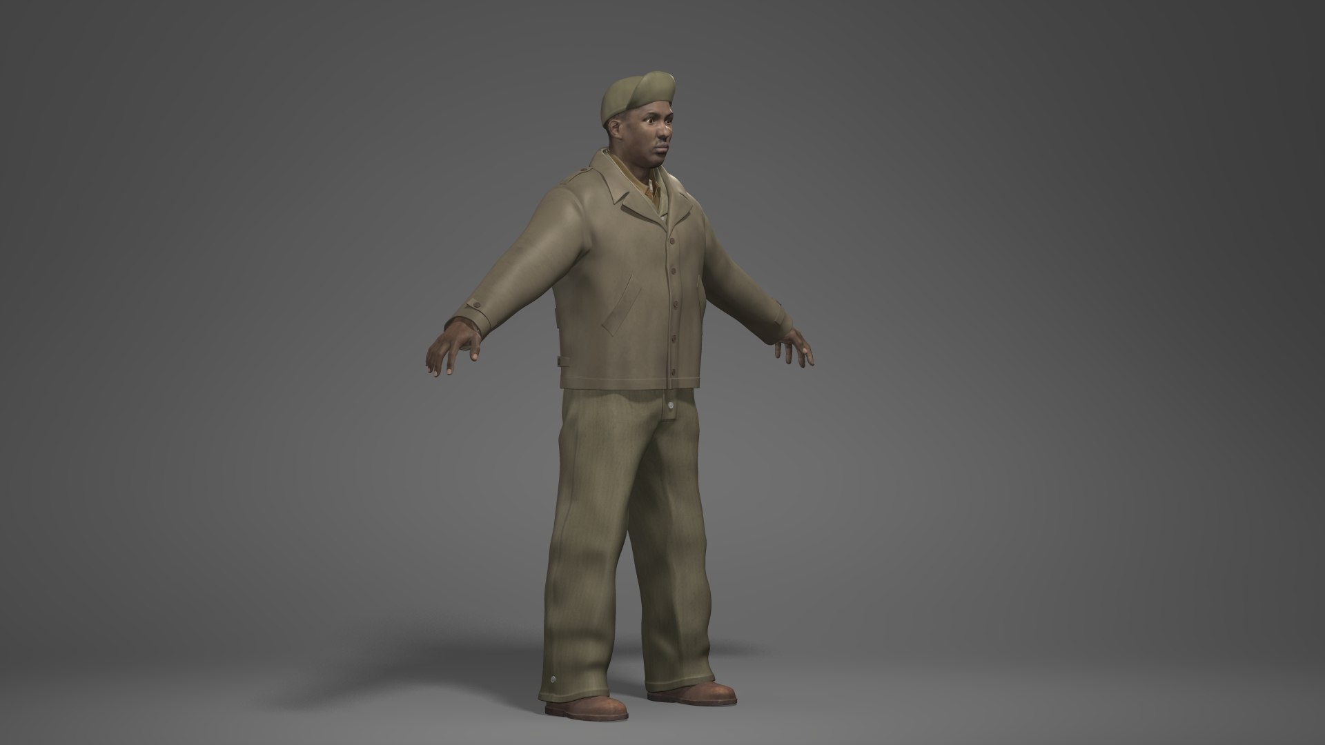 Man Character 3d Model