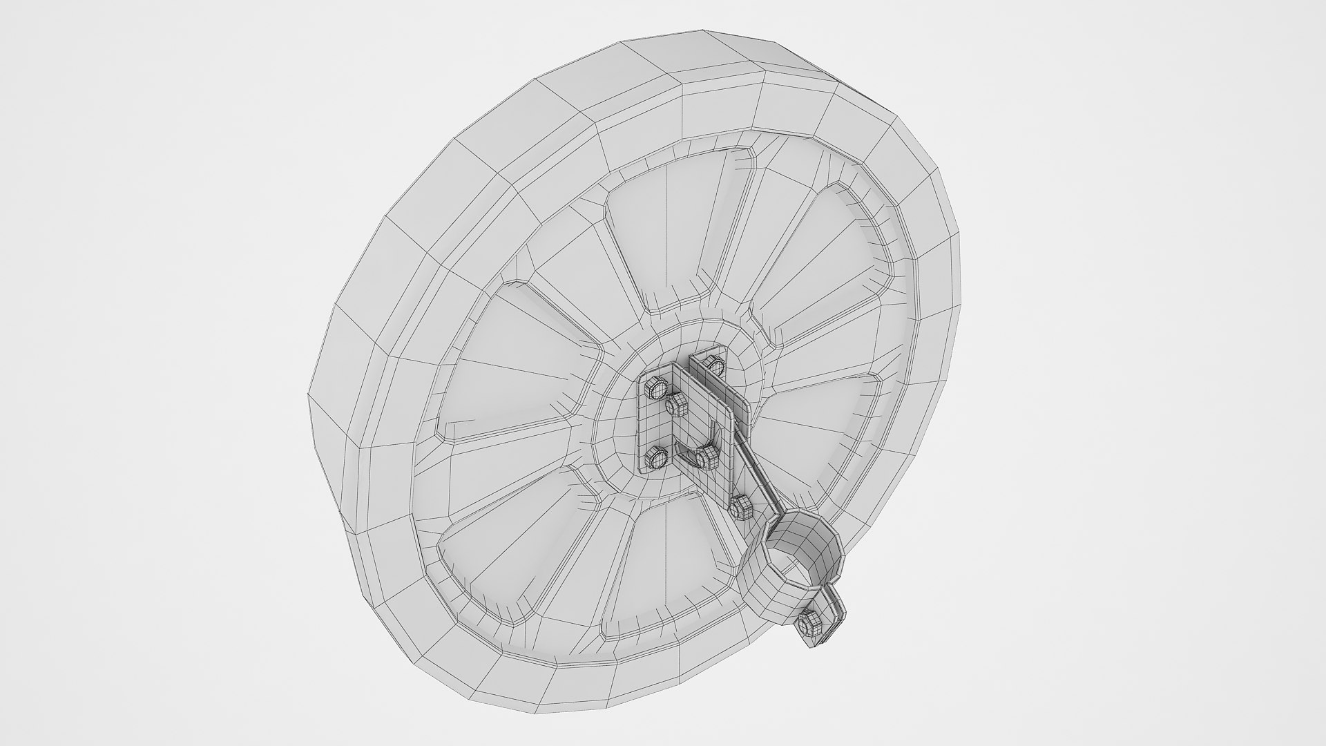 3D Parking Safety Mirror 03 Model - TurboSquid 1813220