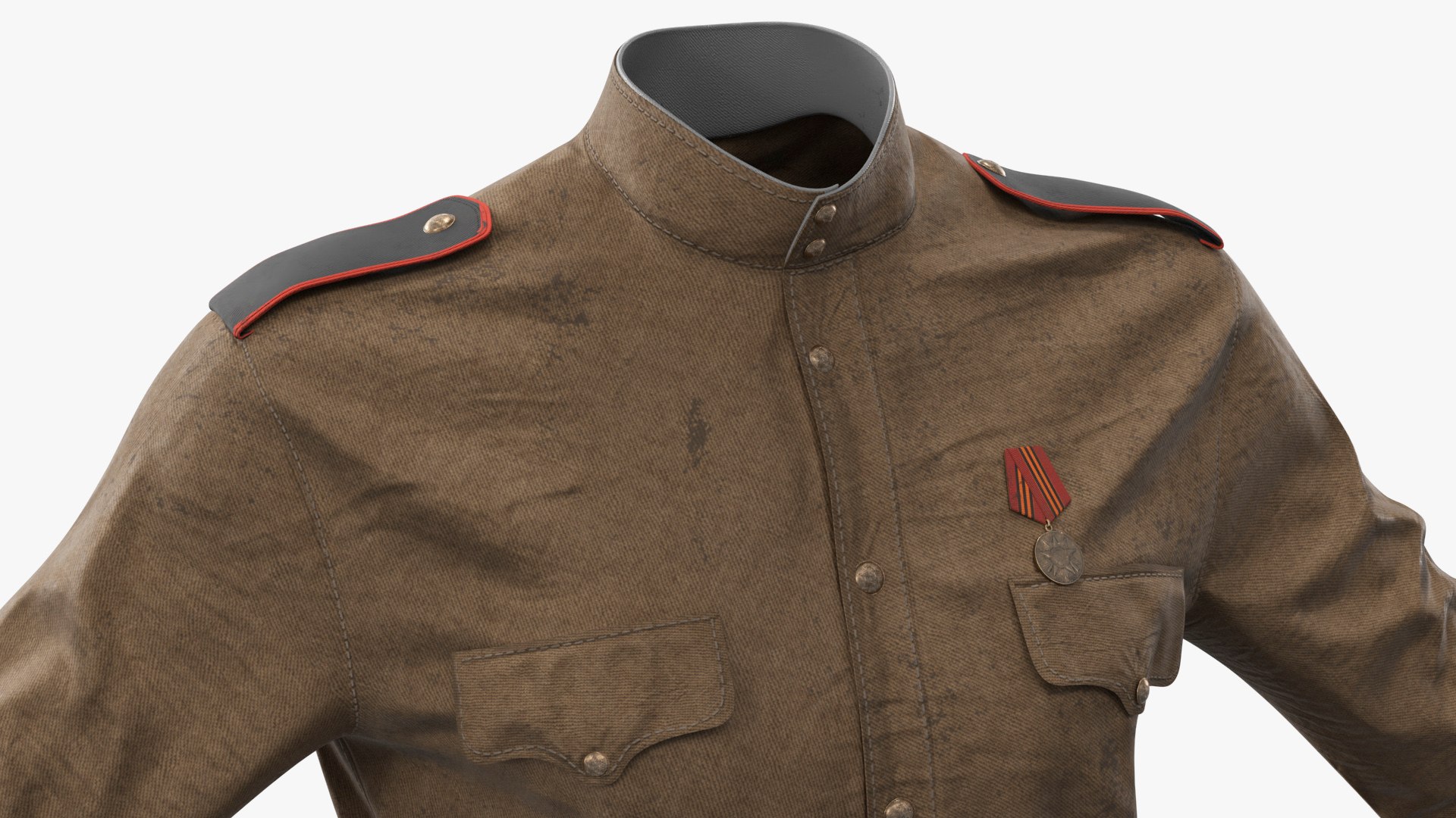 Soviet Soldier 1940s Military Uniform Model - TurboSquid 2441926
