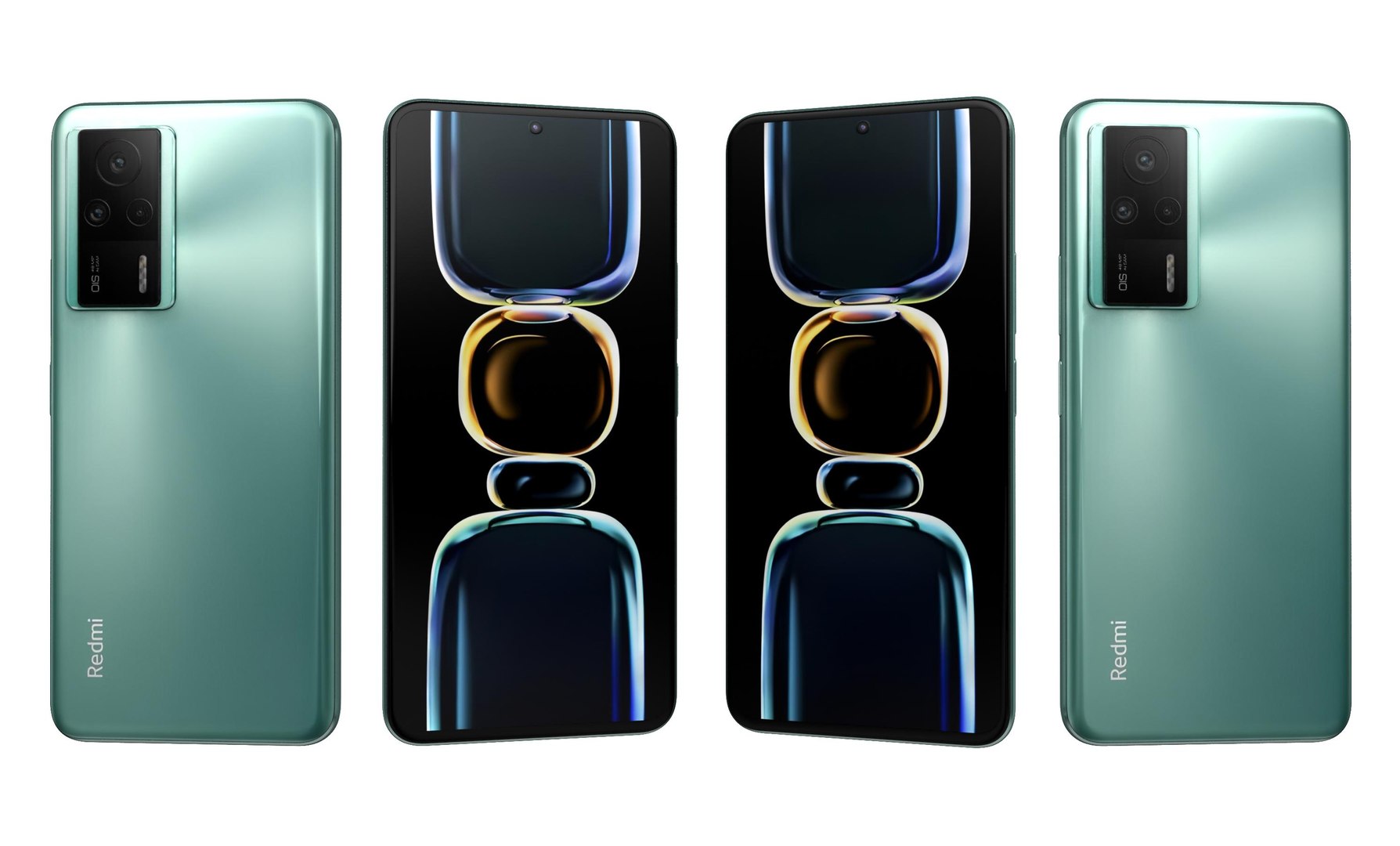 Xiaomi Redmi K60E Green 3D Model - TurboSquid 2035195