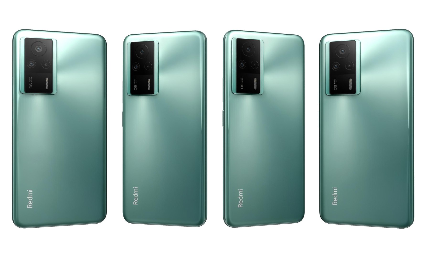 Xiaomi Redmi K60E Green 3D Model - TurboSquid 2035195