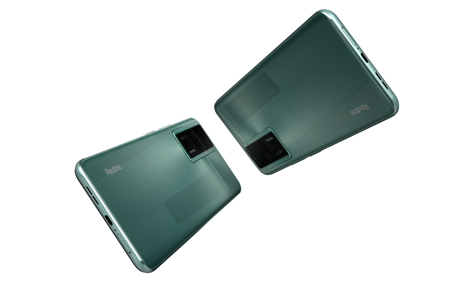 Xiaomi Redmi K60E Green 3D Model - TurboSquid 2035195