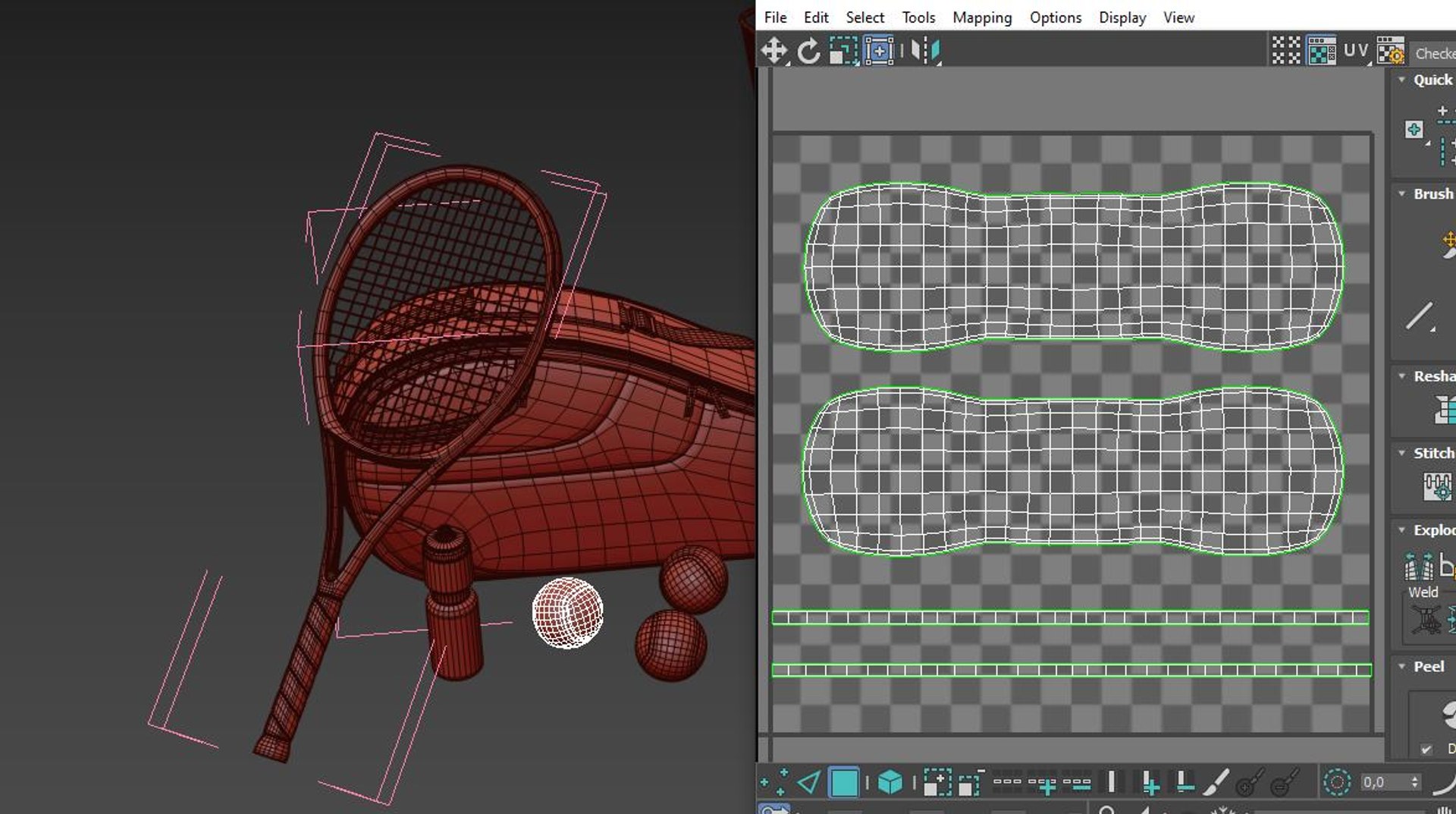 Tennis Kit Hq 3D Model - TurboSquid 1682654