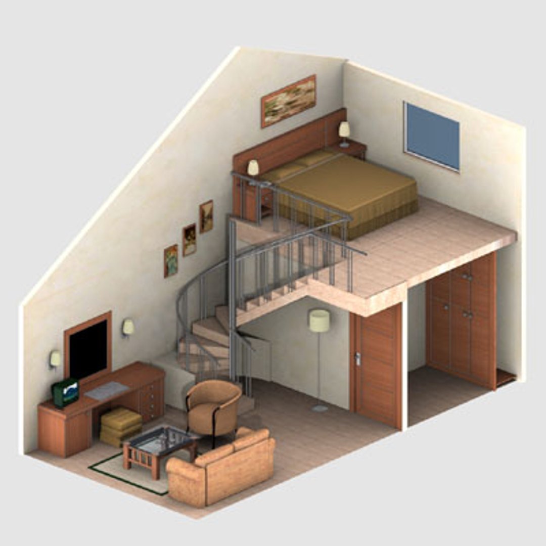 3d Interior House