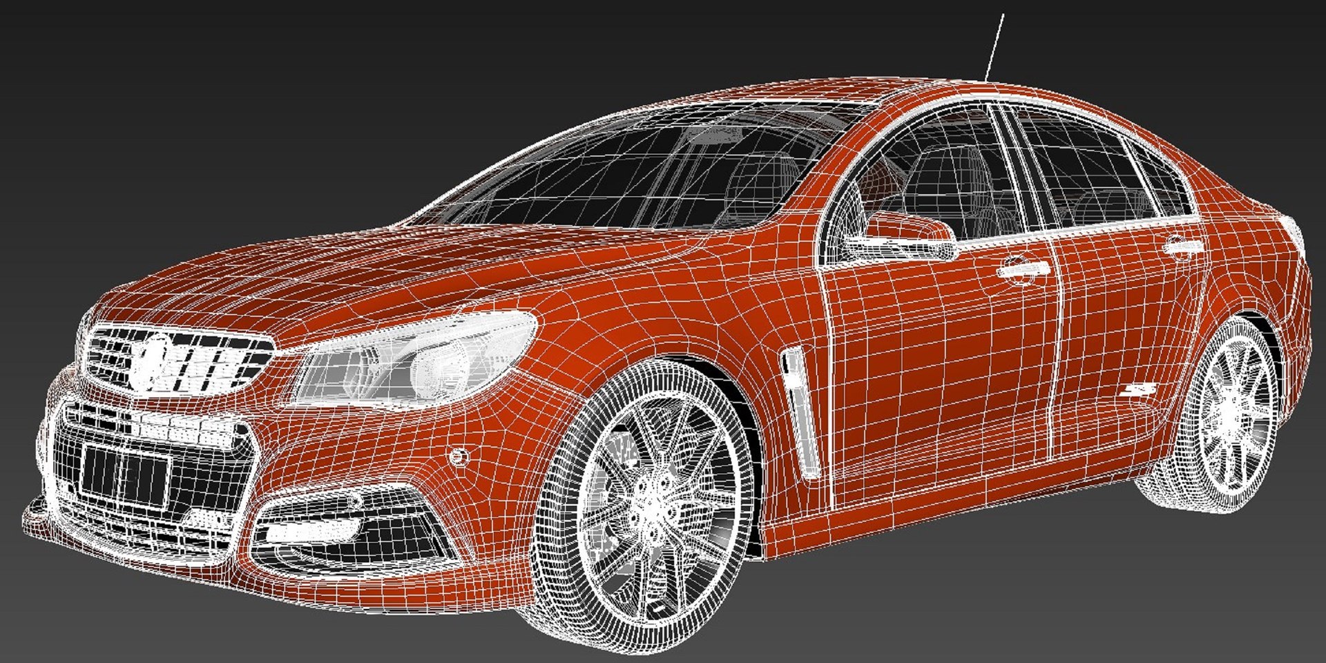 3d 2013 2014 Sedan Holden Model