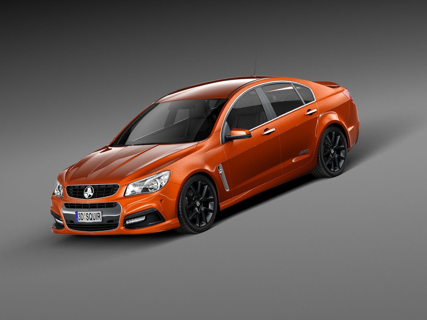 3d 2013 2014 Sedan Holden Model