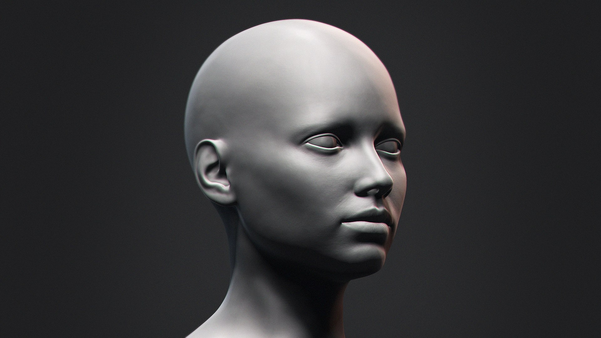 3D Model Bust Female Heads Collection - TurboSquid 1952871