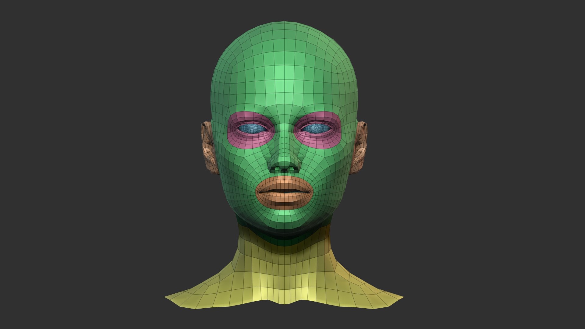 3D Model Bust Female Heads Collection - TurboSquid 1952871