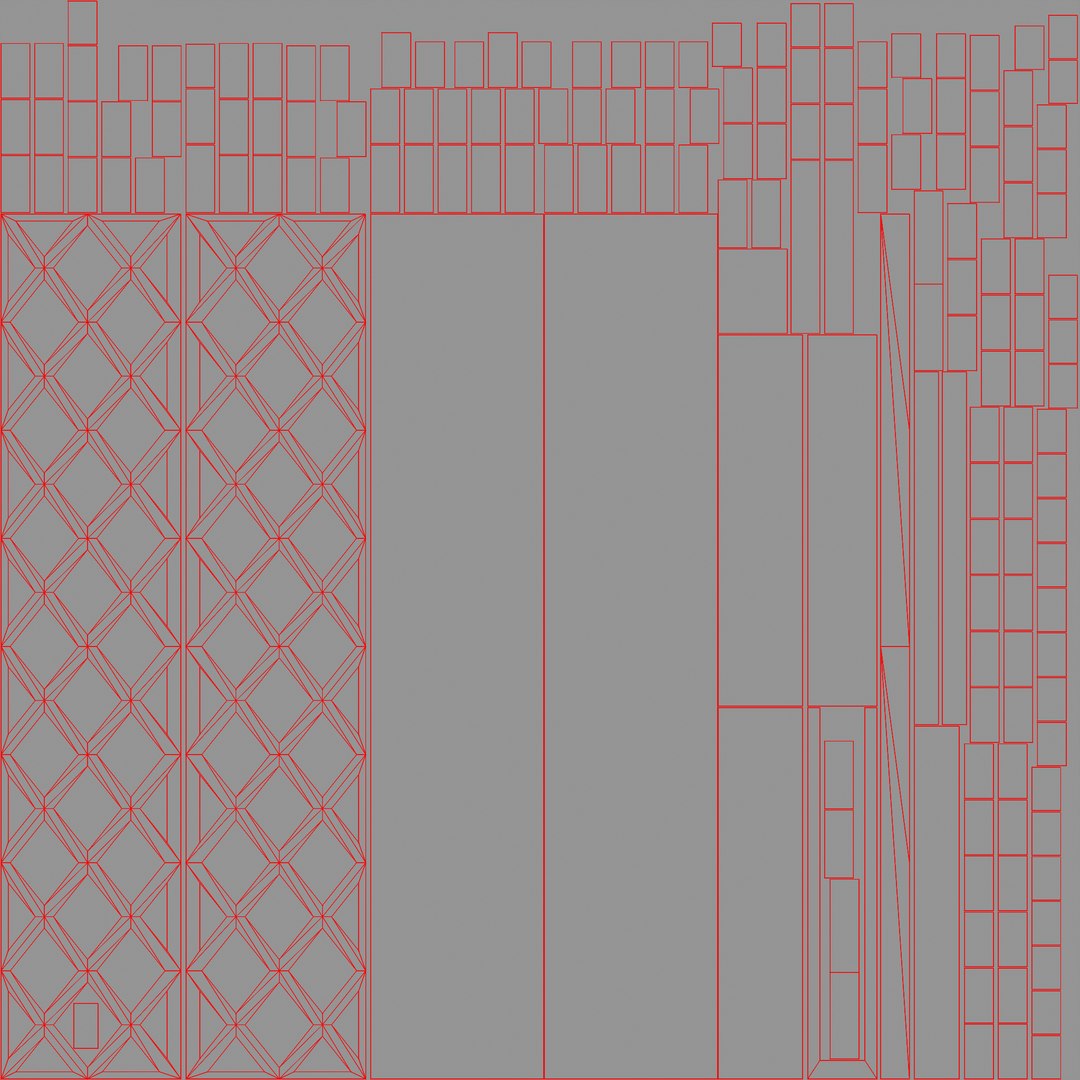 Compound Wall 3D Model - TurboSquid 2387217