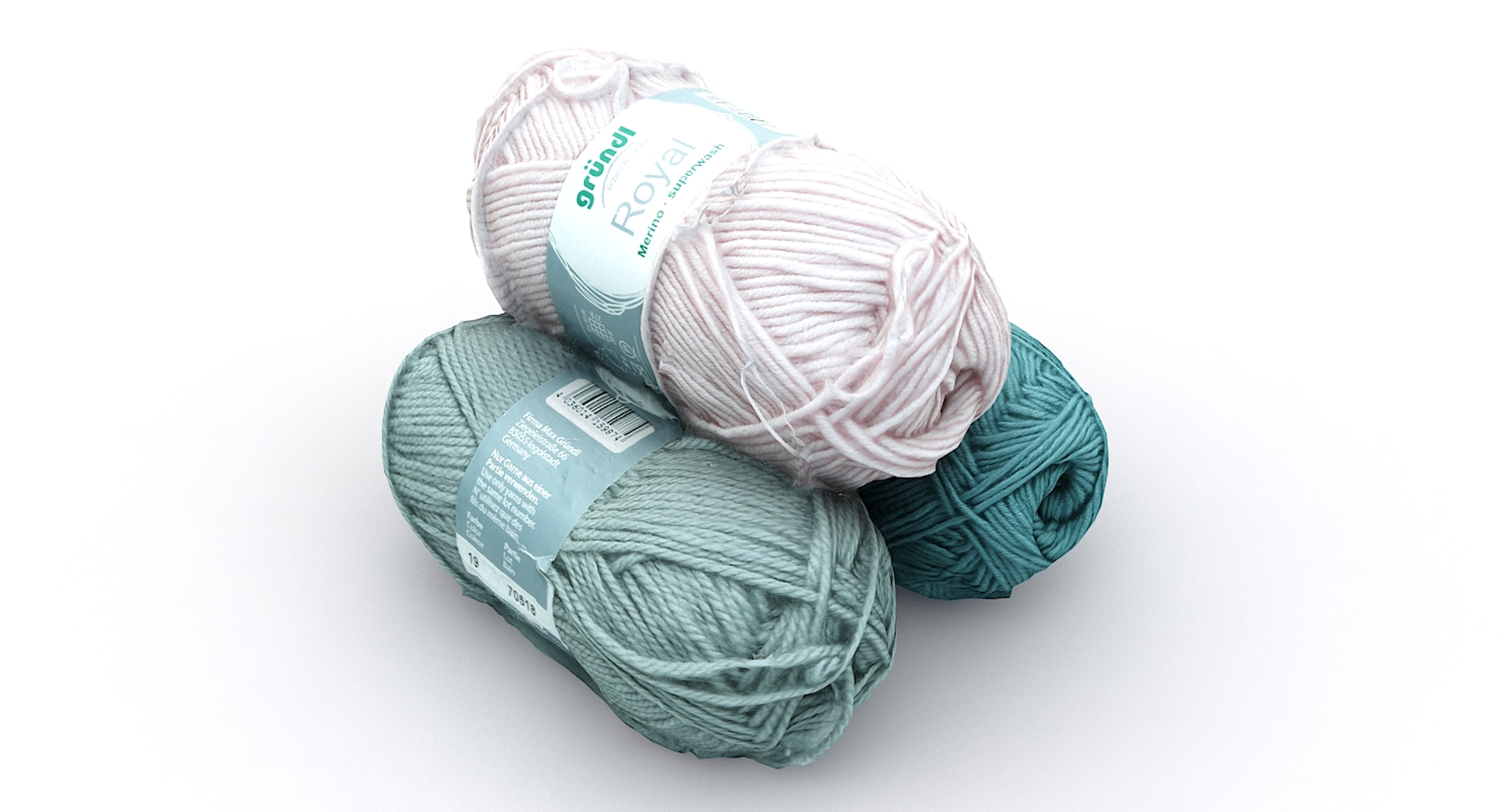 Balls Wool 3D Model - TurboSquid 1366728