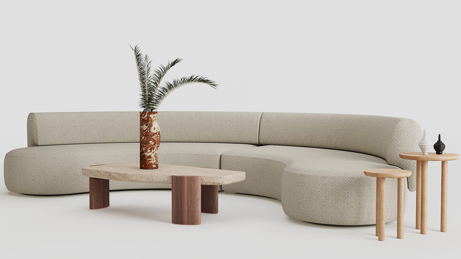 3D Lek Sofa Collection By Christophe Delcourt - TurboSquid 2001697