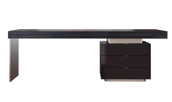 3D minotti carson writing desk model - TurboSquid 1411800