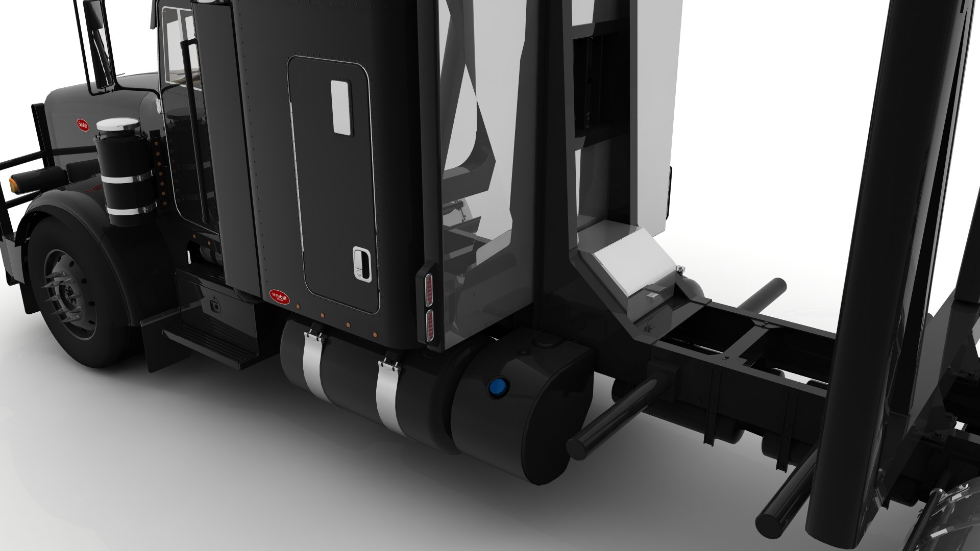 truck logger 3d model