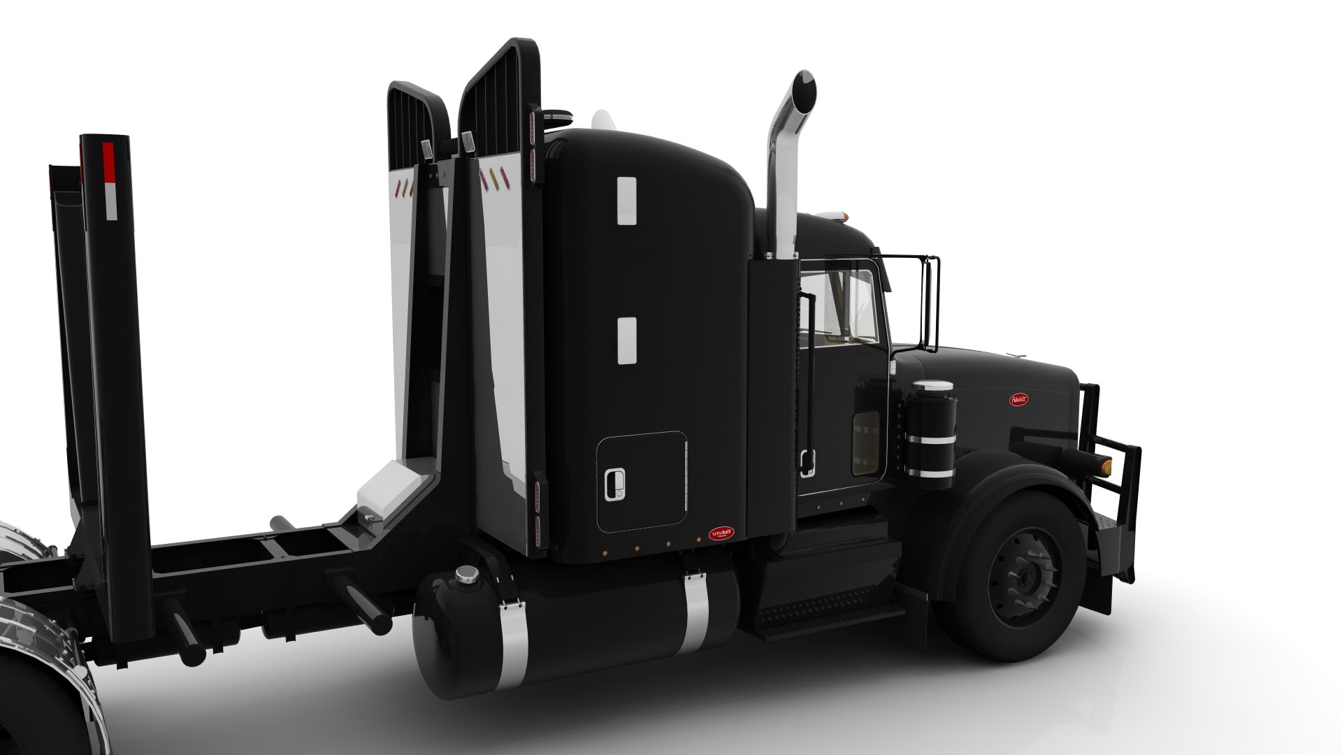 truck logger 3d model