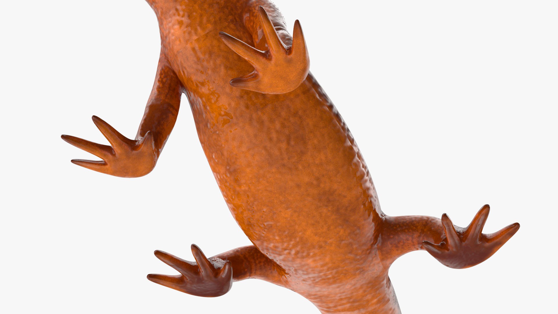 California Newt Standing Pose 3D Model - TurboSquid 2143545