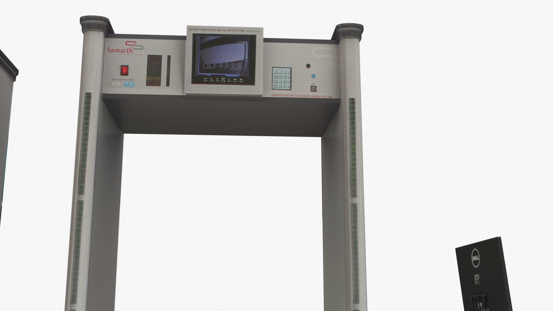 Entry security doors man 3D model - TurboSquid 1539971