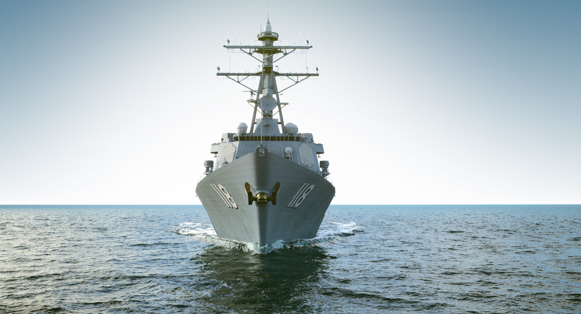 3D uss daniel inouye model - TurboSquid 1293556