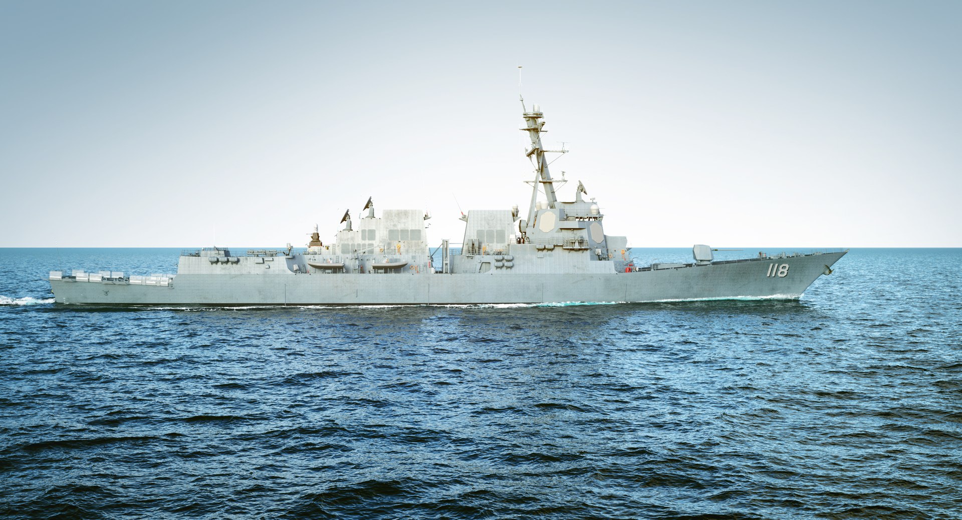 3D Uss Daniel Inouye Model - TurboSquid 1293556
