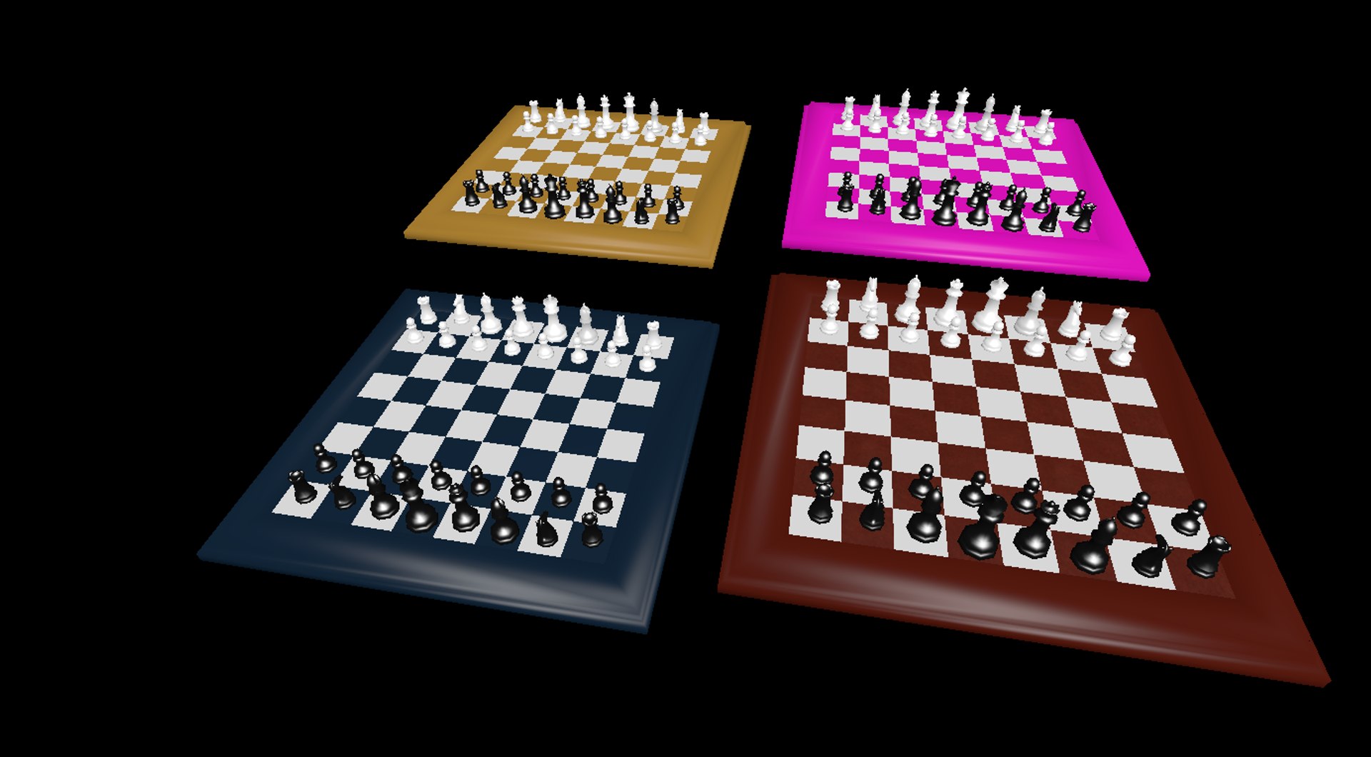 Chess Model - TurboSquid 1665790