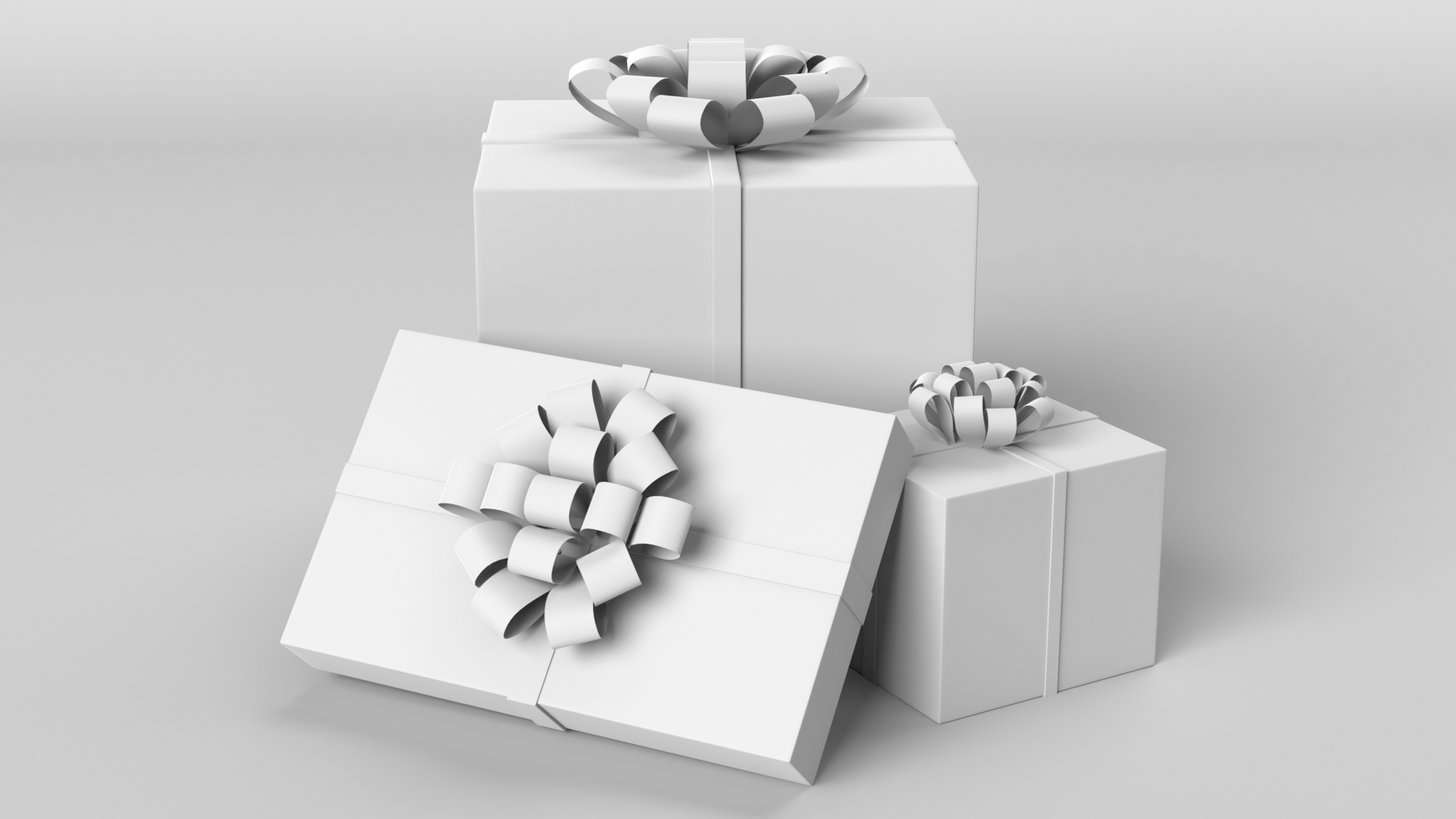 3D christmas presents model - TurboSquid 1652090