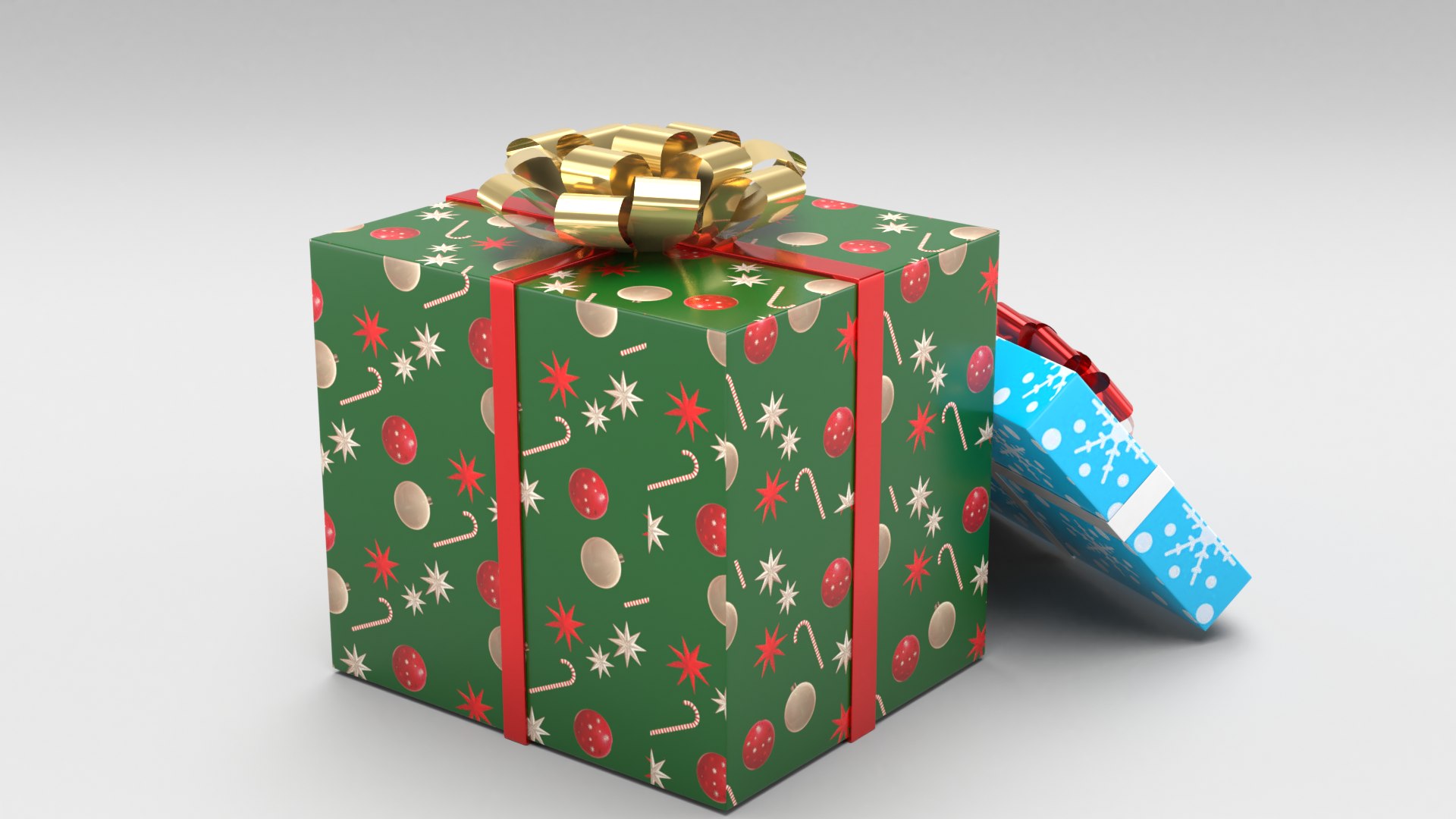 3D Christmas Presents Model - TurboSquid 1652090