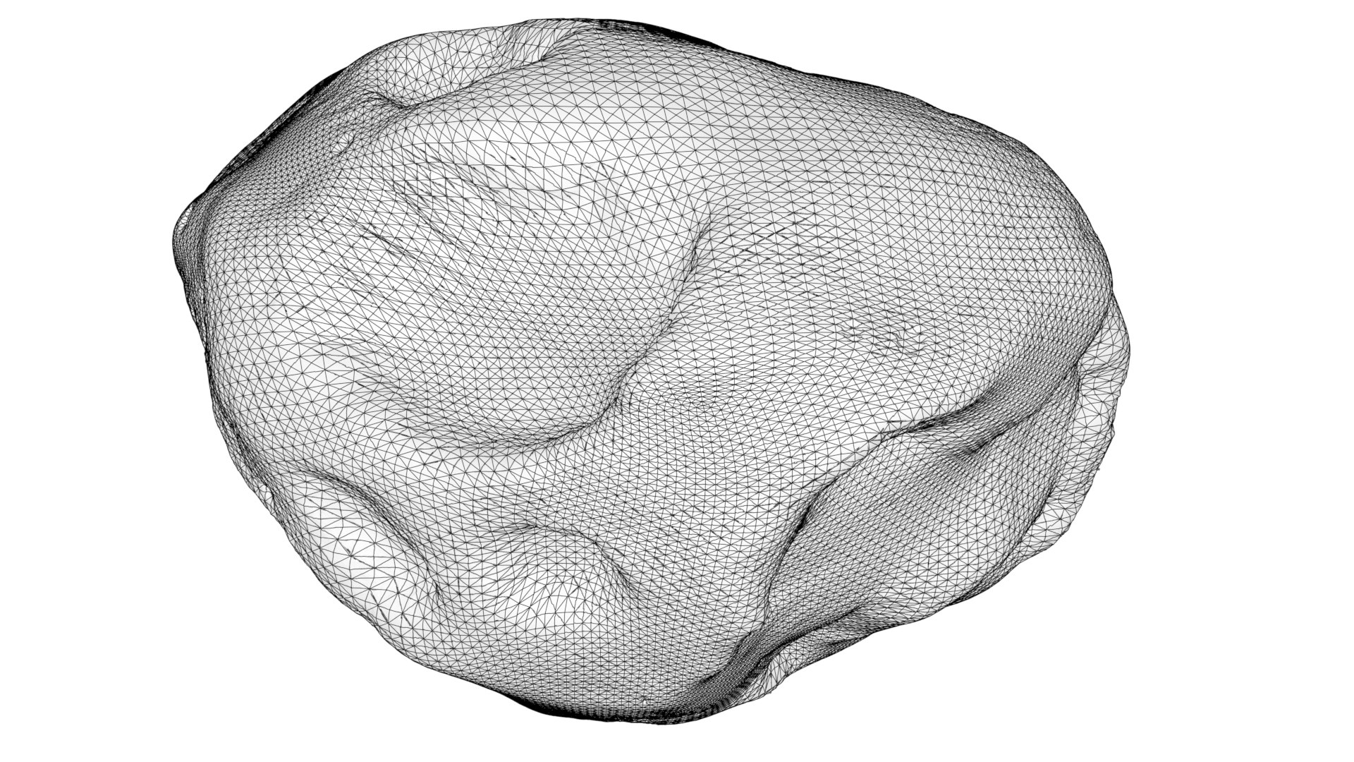 3D Model 81P Wild Comet Nucleus - TurboSquid 2310555