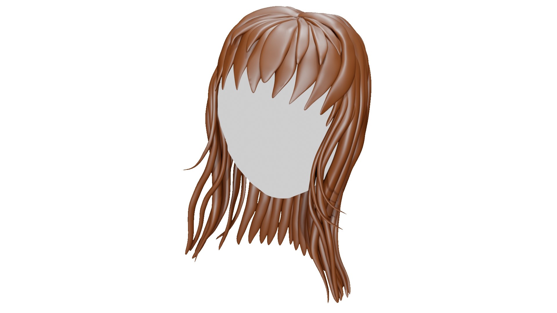 3D model Hair wig - TurboSquid 1814581
