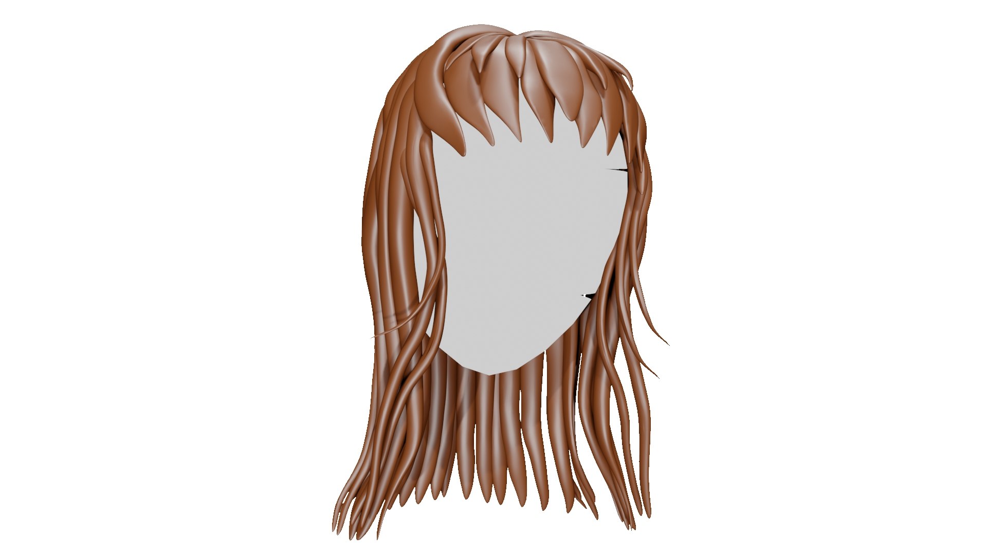 3D model Hair wig - TurboSquid 1814581