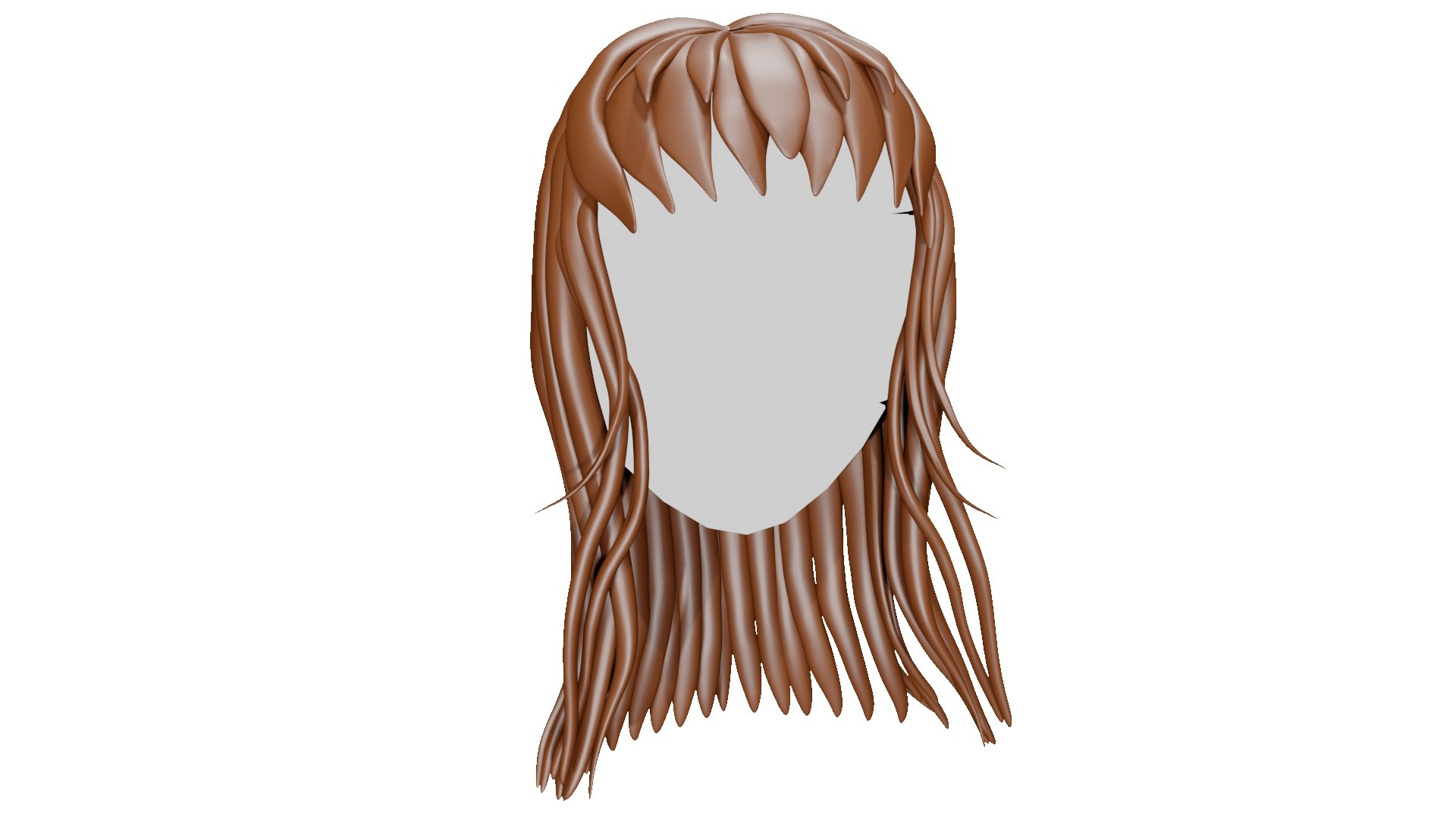 3D model Hair wig - TurboSquid 1814581