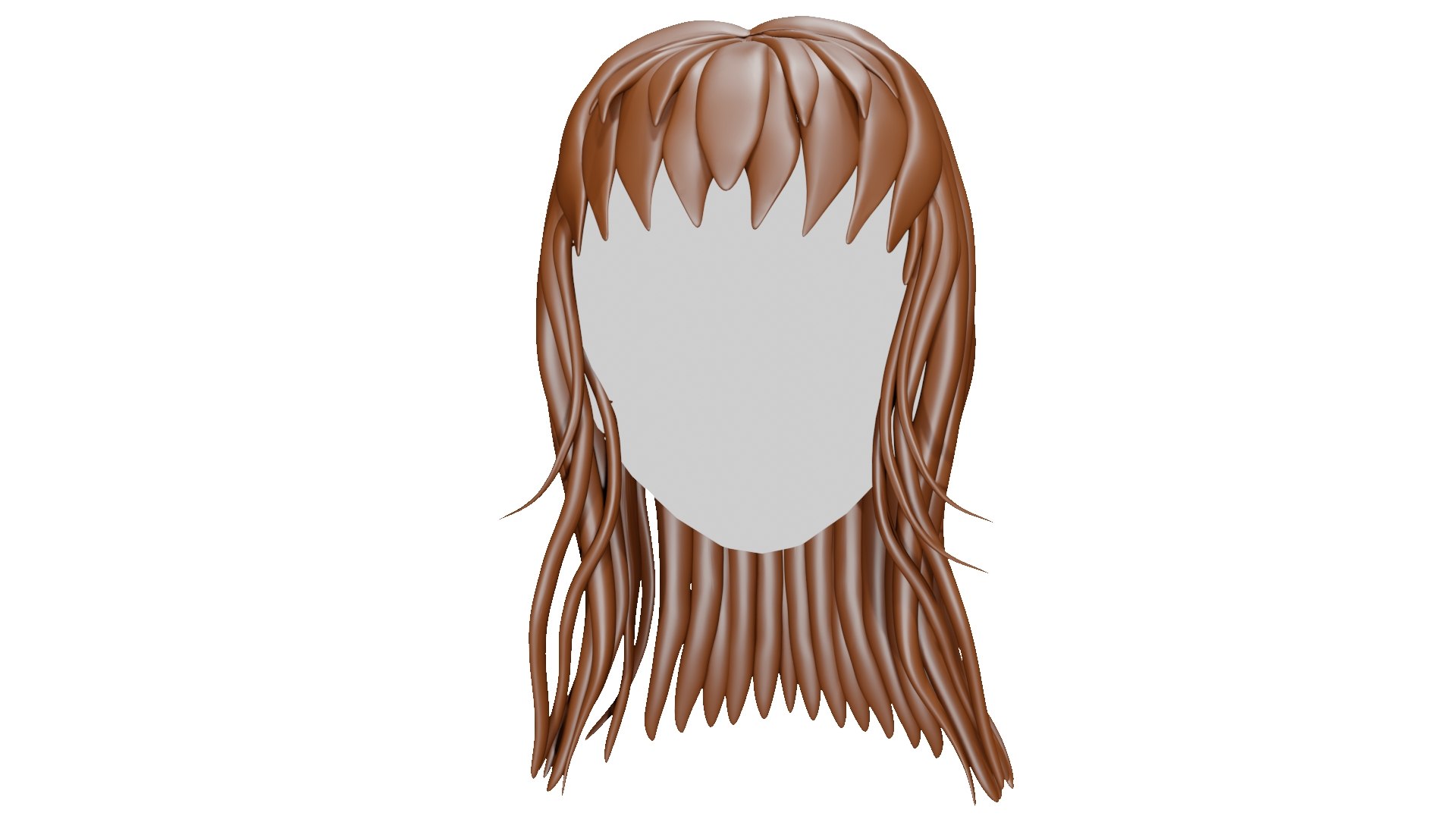 3D model Hair wig - TurboSquid 1814581