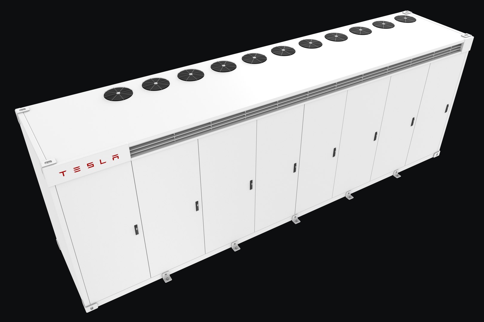 3D Model Energy Storage System Tesla Megapack - TurboSquid 2097020
