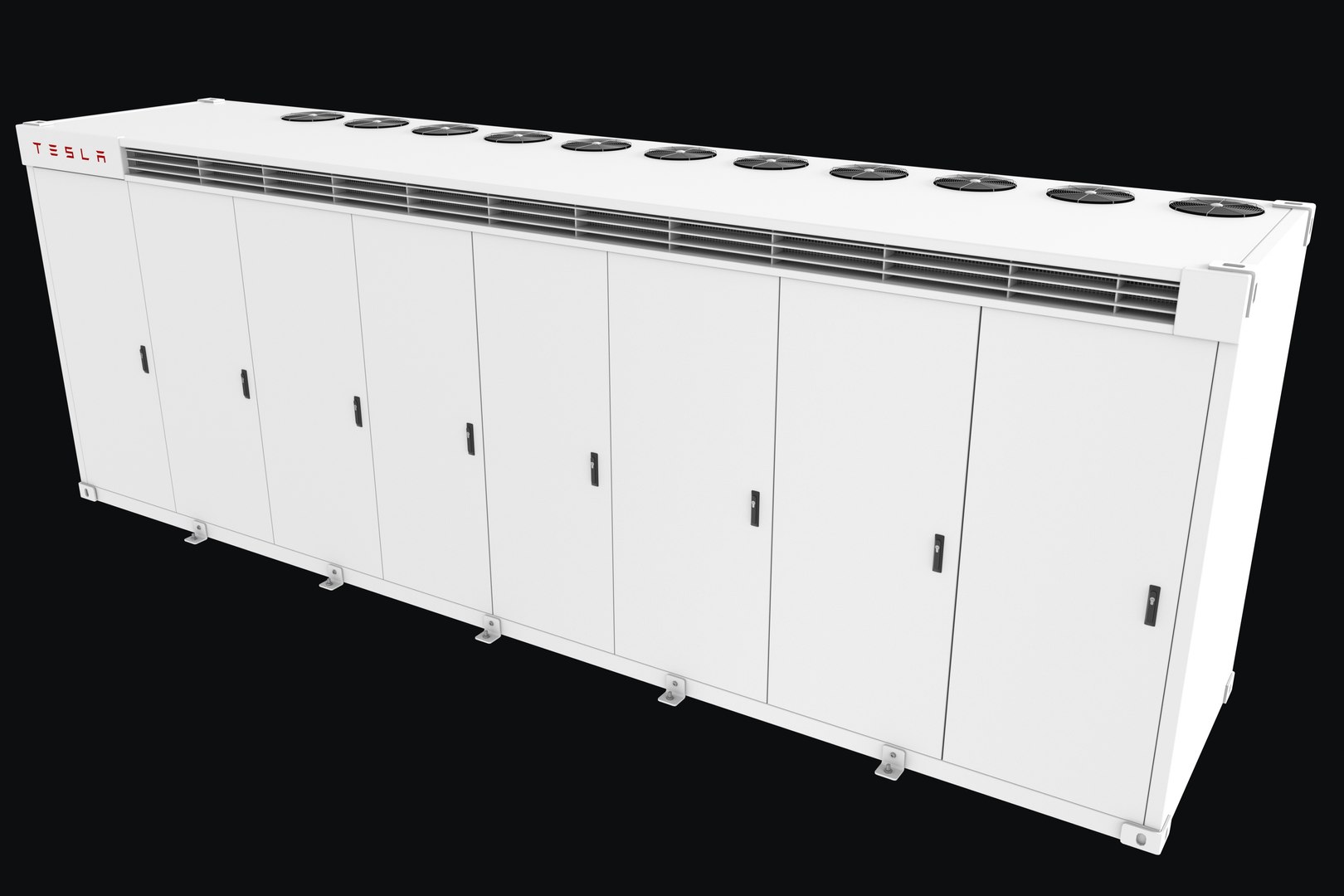 3D Model Energy Storage System Tesla Megapack - TurboSquid 2097020