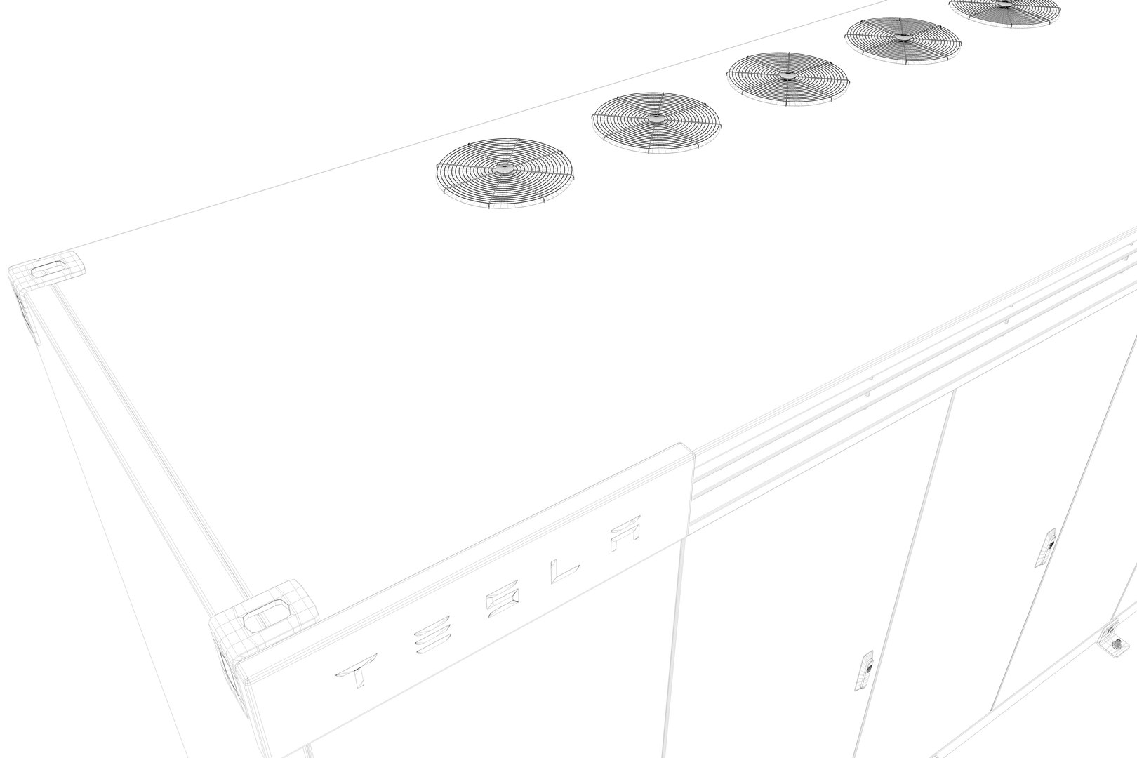 3D Model Energy Storage System Tesla Megapack - TurboSquid 2097020