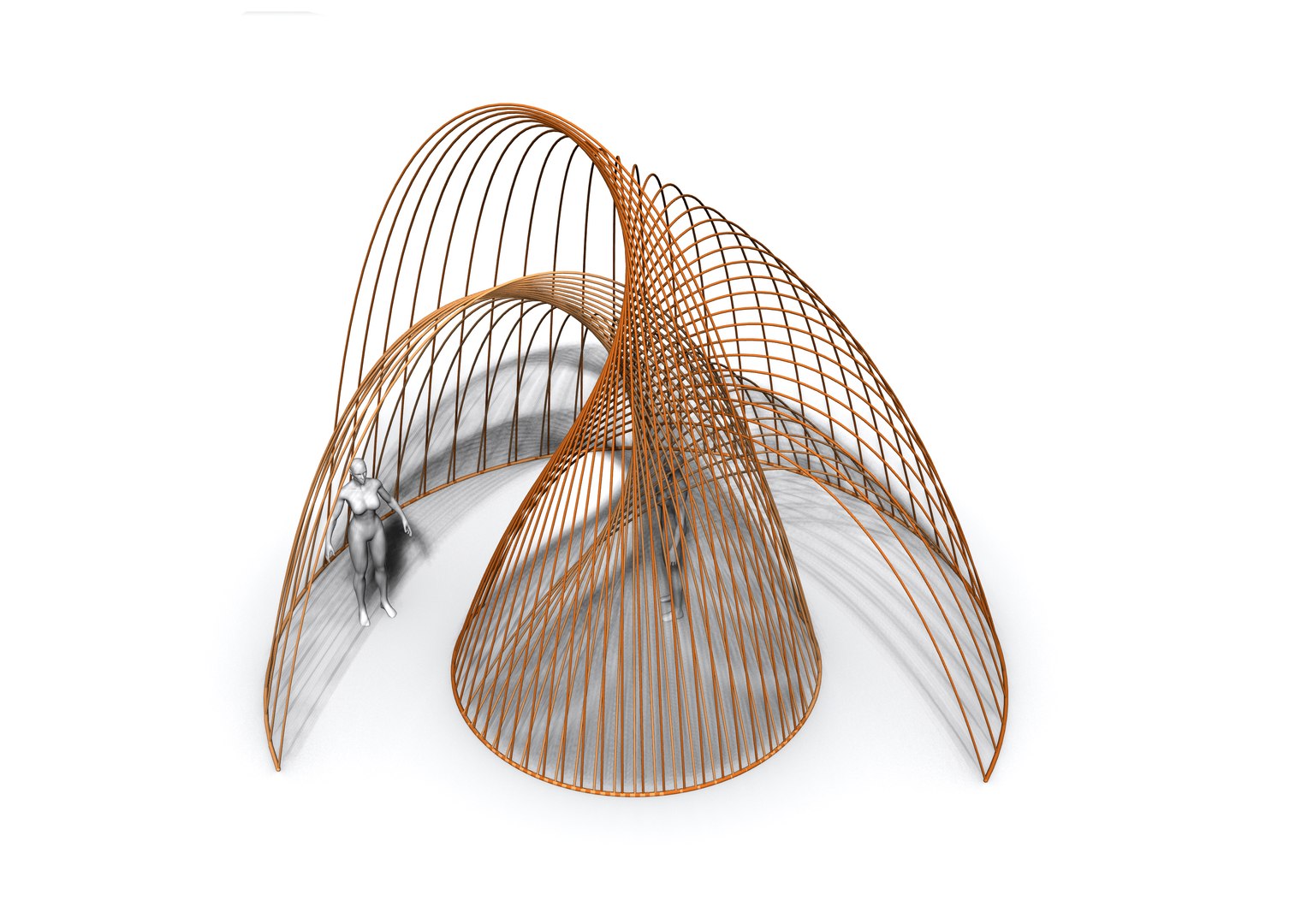 Pavilion Parametric 3D - TurboSquid 1681221