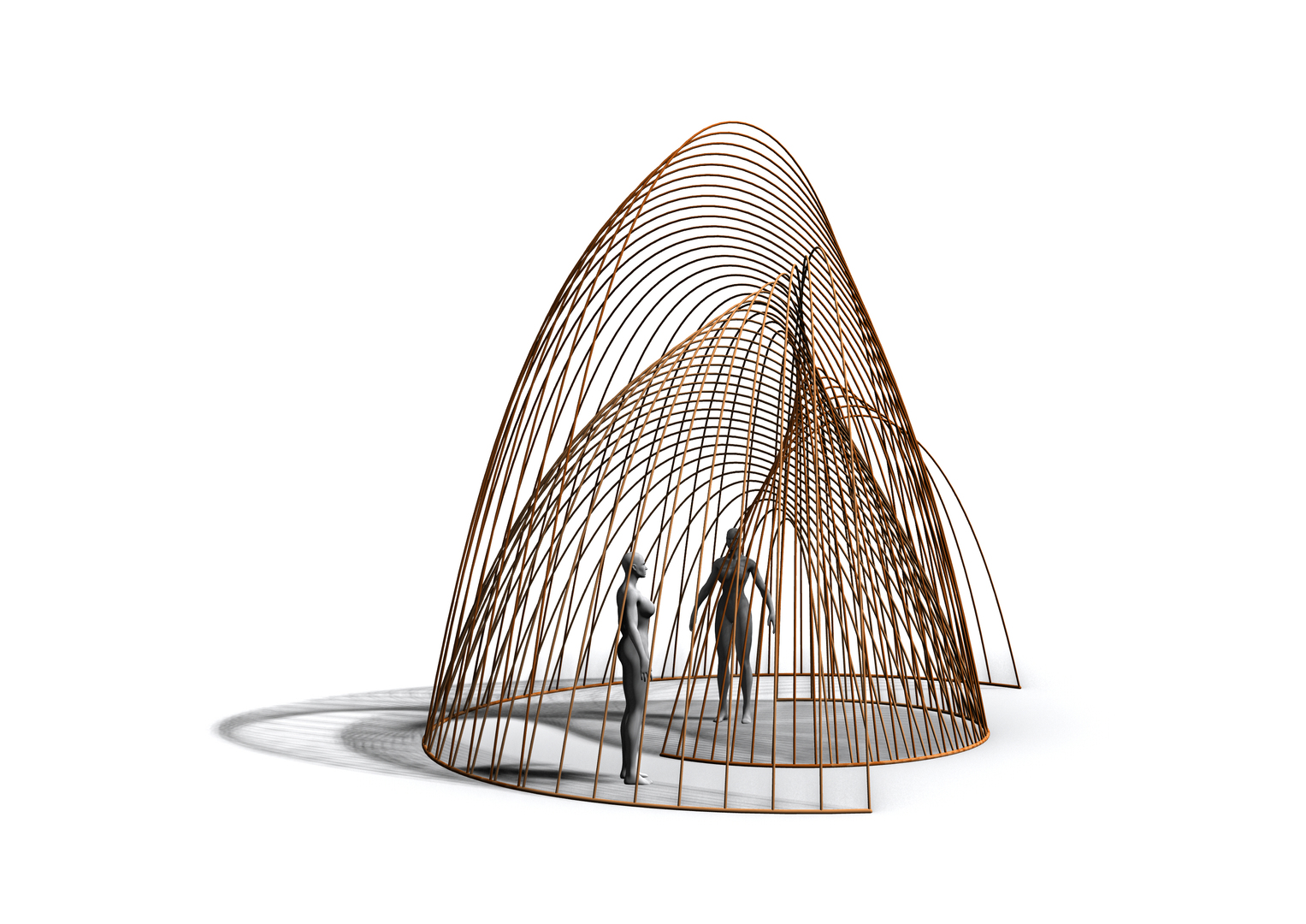 Pavilion parametric 3D - TurboSquid 1681221