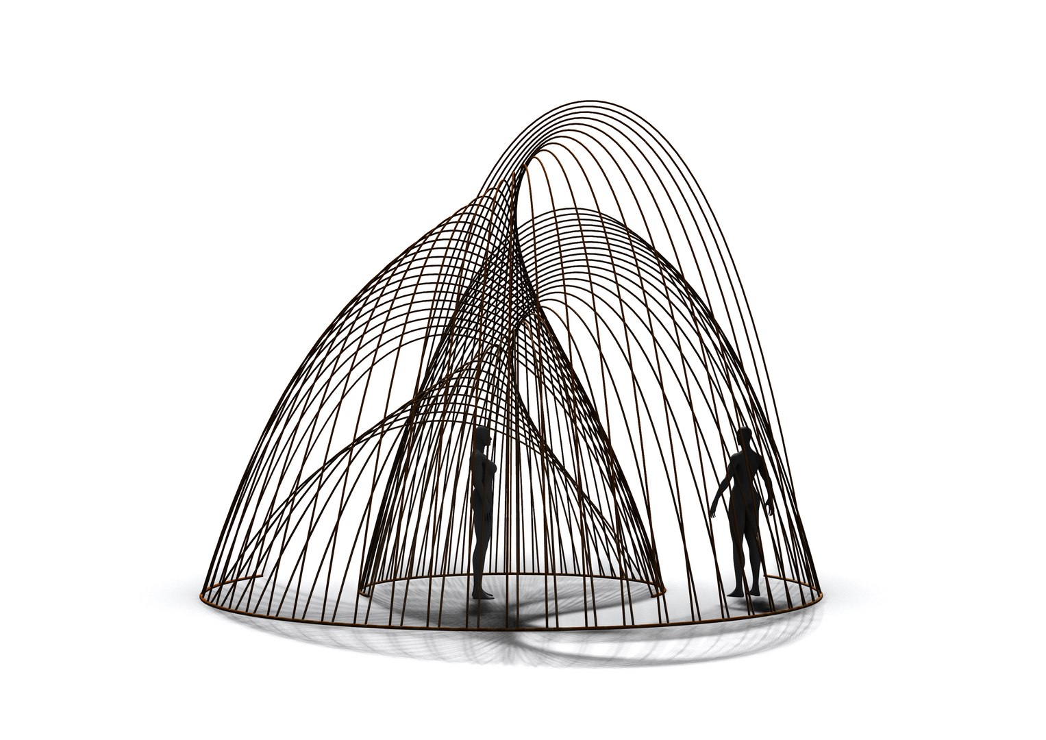 Pavilion Parametric 3D - TurboSquid 1681221