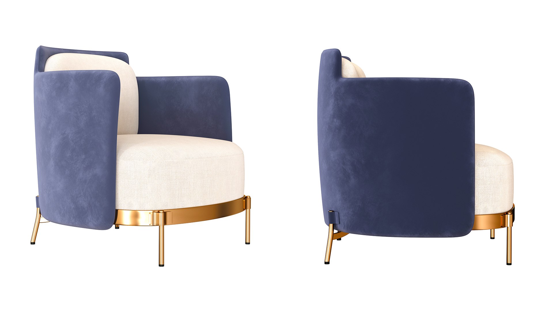 Tape chair by MINOTTI 3D model - TurboSquid 1842318