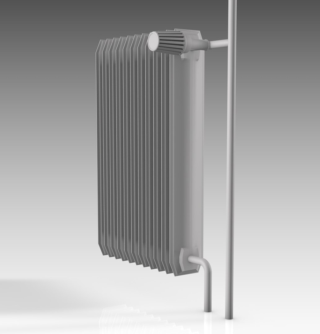 Cast Iron Radiator 3D Model - TurboSquid 1203493