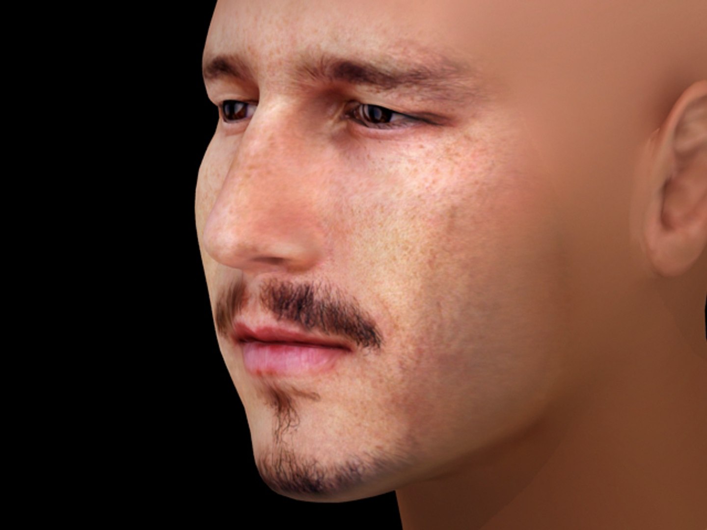 3dsmax Head Heath Ledger